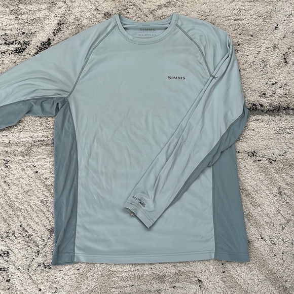 Simms | Shirts | Mens Simms Solarflex Sun Shirt | Poshmark
